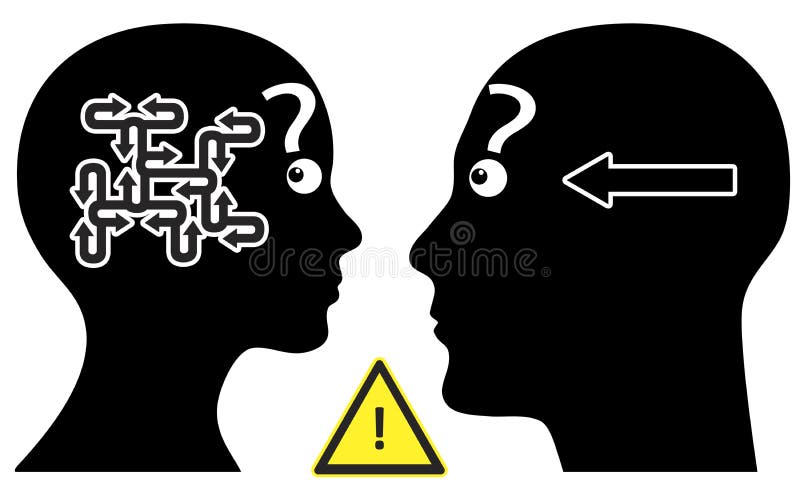Simple Question stock illustration. Illustration of disagreement - 39438143