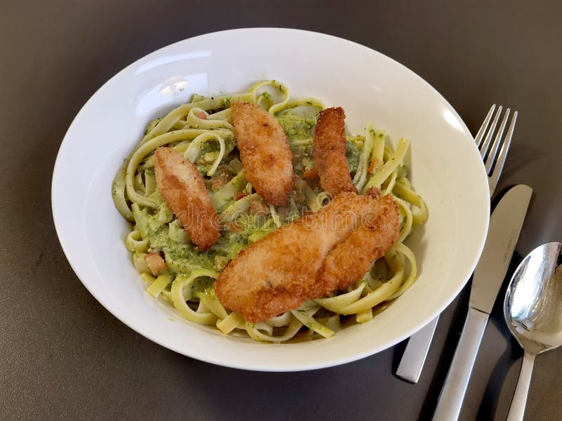 Simple, Quickly Prepared and Very Tasty Home-cooked Food Stock Image ...