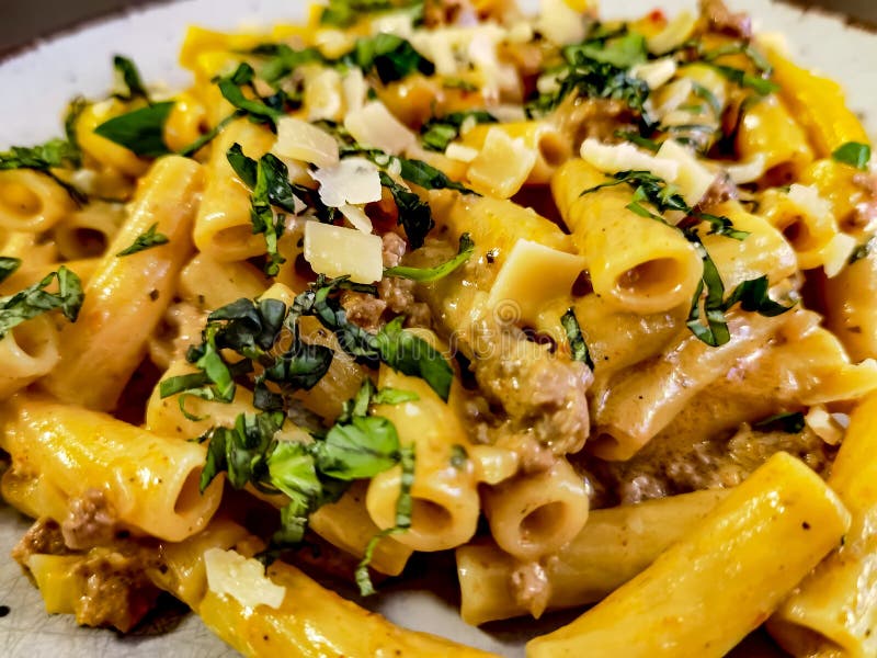 Simple, Quickly Prepared and Very Tasty Home-cooked Food Stock Image ...