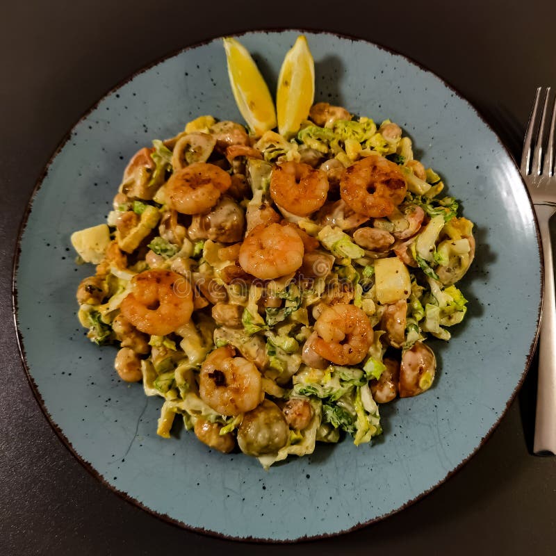 Simple, Quickly Prepared and Very Tasty Home-cooked Food Stock Image ...