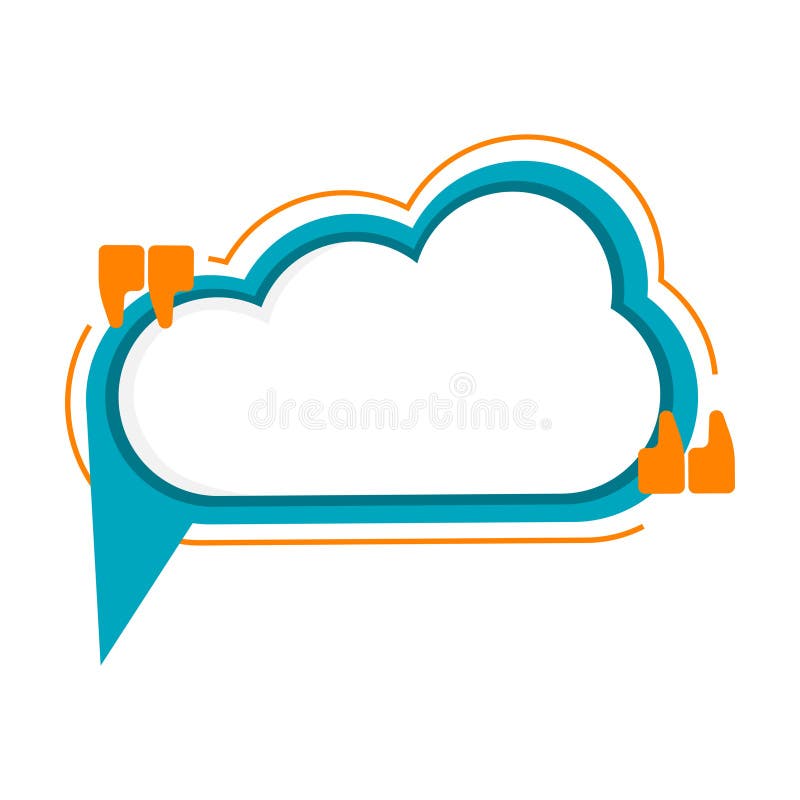 Simple Quote Box Frame stock vector. Illustration of textbox - 332825240