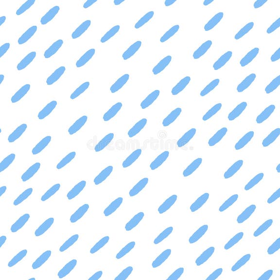 Simple Rain Pattern. Small Dash Background. Rainfall Illustration. Blue ...
