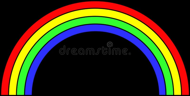 Simple Rainbow Picture. Image: 92129846