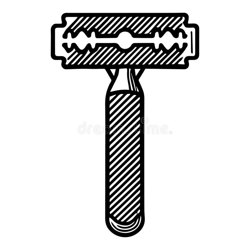 Simple Razors Vector Icon for Logo Design Illustration Use. Stock ...