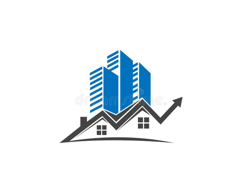 Simple Real Estate and Building City Development Logo Template. Stock ...