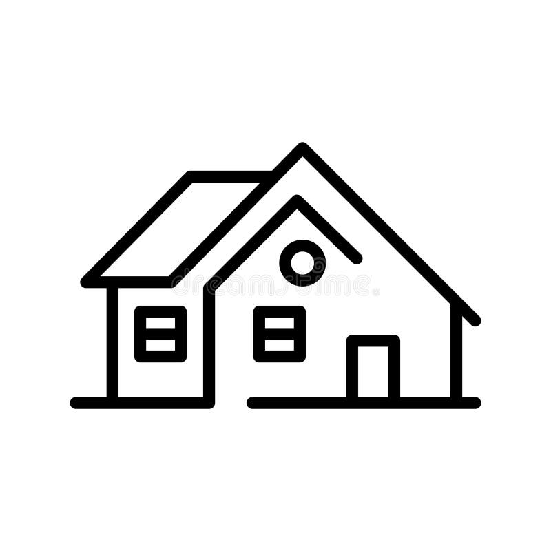 Simple Real Estate Logo. Vector Illustration Stock Illustration ...