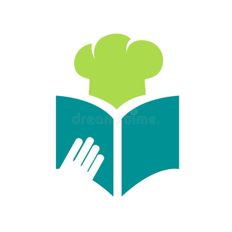 Simple Recipe Cookbook Logo Vector Graphic Design Stock Vector ...