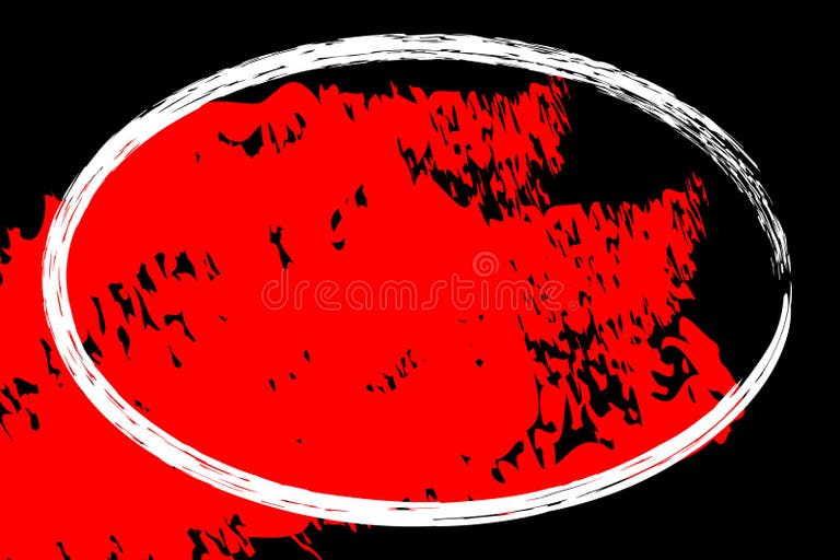 Simple Rectangle Oval Frame Background Hand Draw Vector Crayon Sketch ...