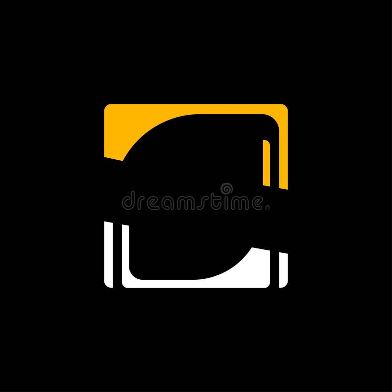 Simple Rectangle Vector Logo Stock Vector - Illustration of finance ...