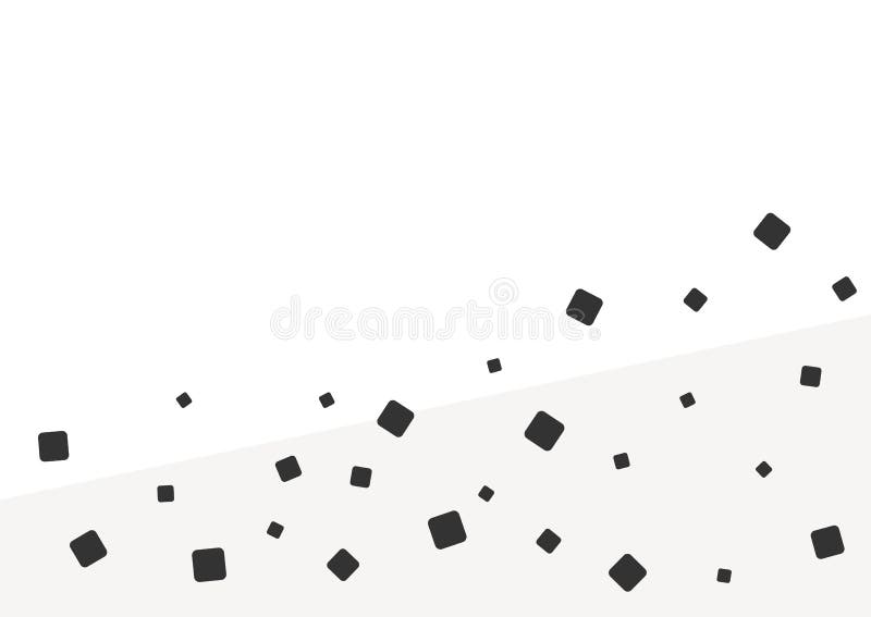 Simple Rectangular Background with Scattered Squares. Stock Vector ...