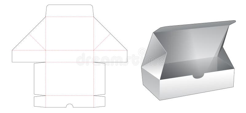 Rectangular Box Die Cut Stock Illustrations – 3,937 Rectangular Box Die ...