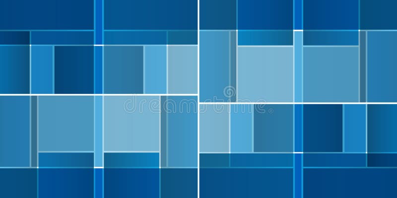 Simple Rectangular Tiled Frames of Various Sizes, Colored in Shades of ...