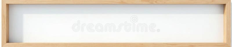 Simple Rectangular Wooden Frame, Pure White Backdrop, Simple, Picture ...