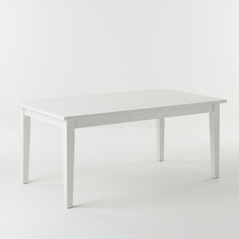 A Simple, Rectangular Wooden Table with Clean, Minimalist Lines ...