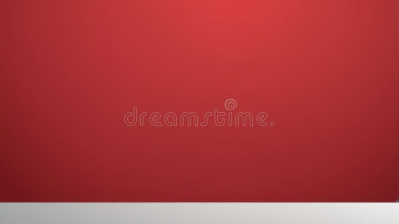 Simple Red Background with a White Bottom Border Stock Illustration ...