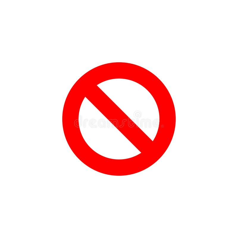 Transparent Prohibited Sign Stock Illustrations – 1,220 Transparent ...