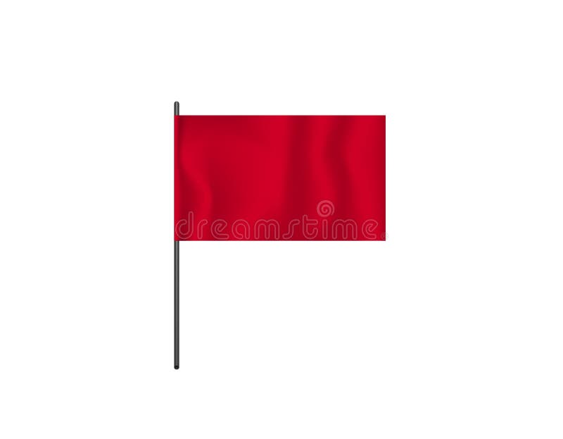 Plain Red Pole Flag Stock Illustrations – 258 Plain Red Pole Flag Stock ...