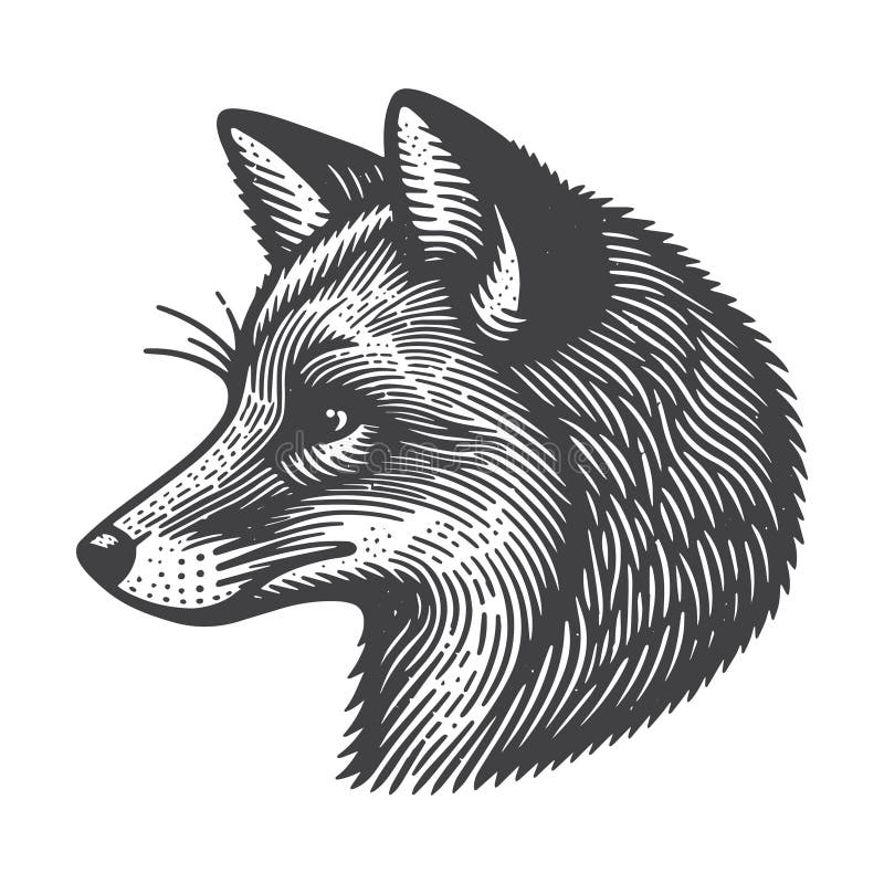 Fox Head Side Stock Illustrations – 514 Fox Head Side Stock ...