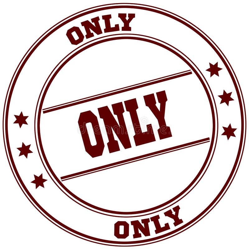 Only simple red stamp stock illustration. Illustration of logo - 115270422