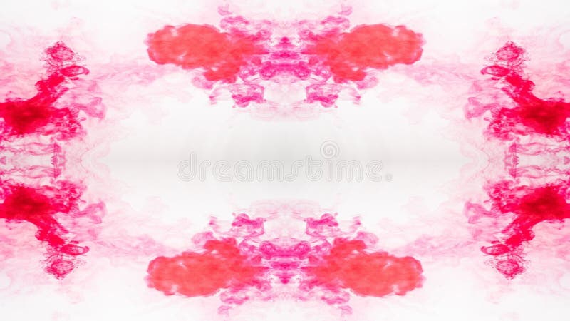 Simple Red White Abstract Shapes Background Colour Stock Image - Image ...