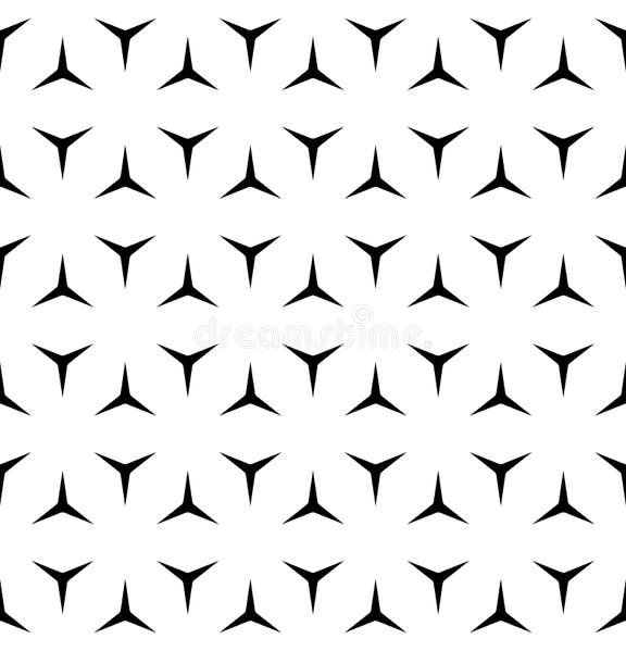 Simple Repeat Geometric Texture, Black & White Stock Vector ...