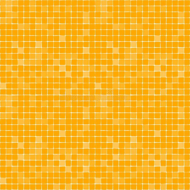 Simple Repeated Pattern of Bright Yellow Resquare Tiles Stock Vector ...