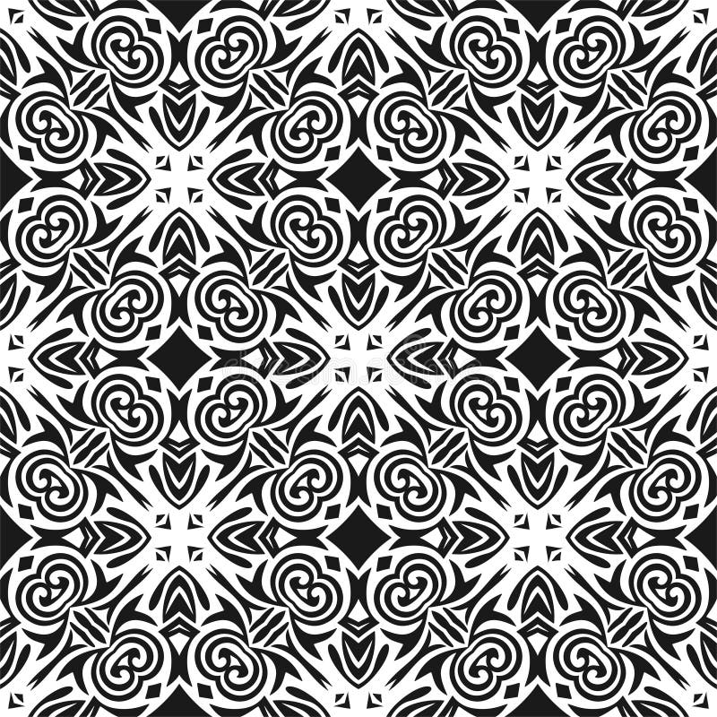 Simple Repeated Seamless Pattern with White Back Grounds. Stock Vector ...