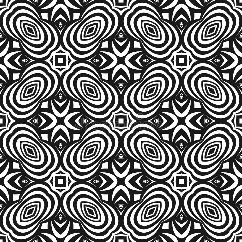 SIMPLE REPEATED AROUND Seamless Geometric Vector Background, Simple ...