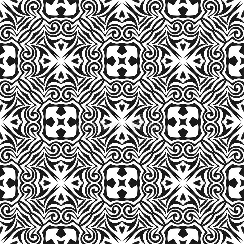 SIMPLE REPEATED AROUND Seamless Geometric Vector Background, Simple ...