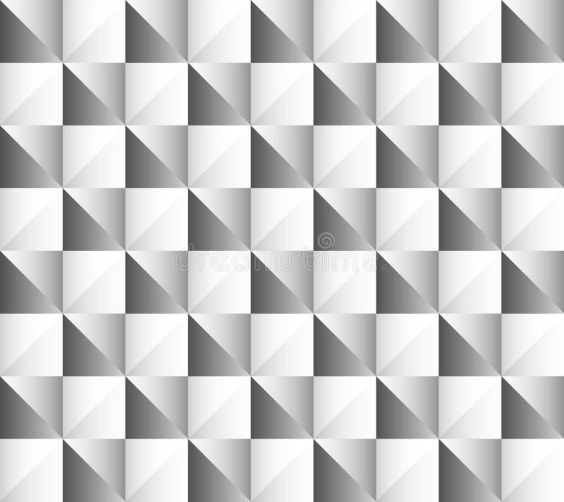 Simple Repeating Pattern Vector Square Background Illustration Stock
