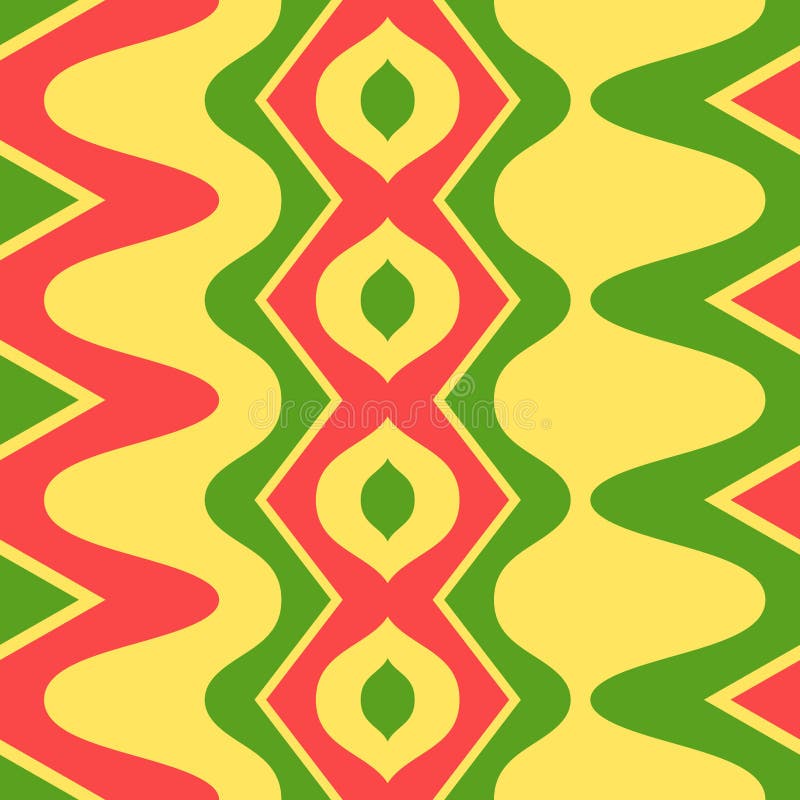 Simple Wavy Scalloped Seamless Pattern Stock Illustrations – 116 Simple ...