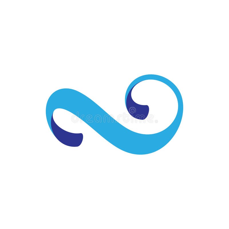 Simple Ribbon Motion 3d Logo Vector Stock Vector - Illustration of ...