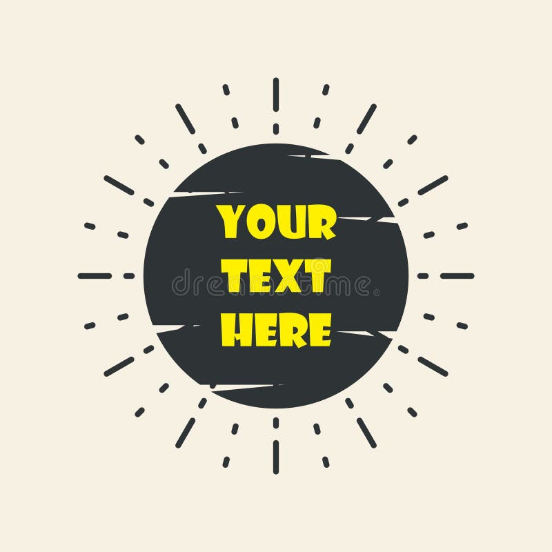 Simple-ribbon-vintage-badge-template Stock Vector - Illustration of ...