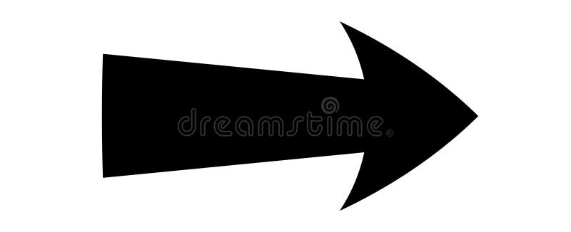 Simple Right Arrow Sign Vector Stock Vector - Illustration of simple ...