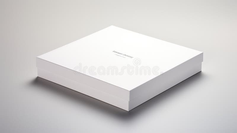 Simple rigid box stock illustration. Illustration of quality - 368413220