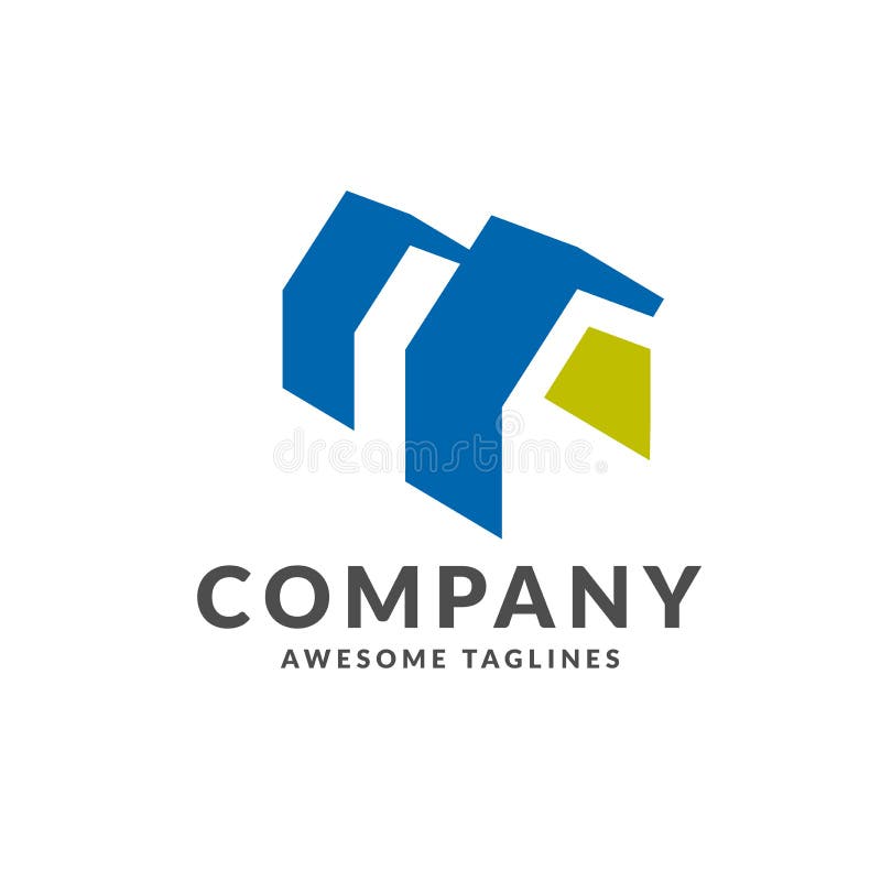 Simple roofing house logo stock vector. Illustration of concept - 141610624