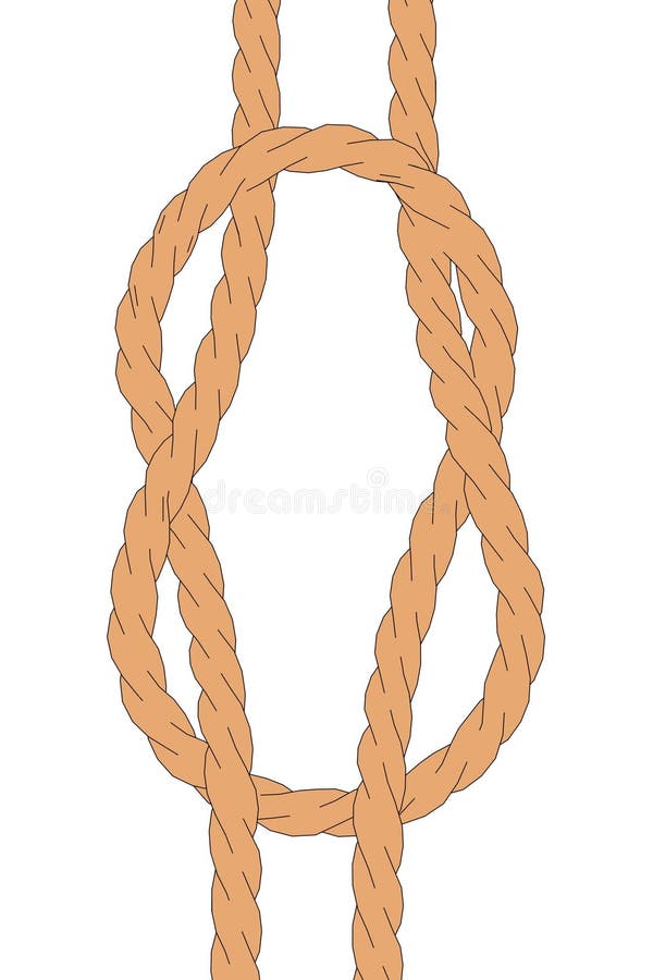 Simple rope stock illustration. Illustration of toon - 55249927