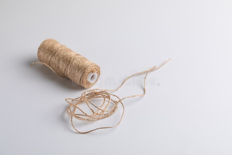 Thick Natural Jute Rope Circle Background Texture Stock Photos - Free ...