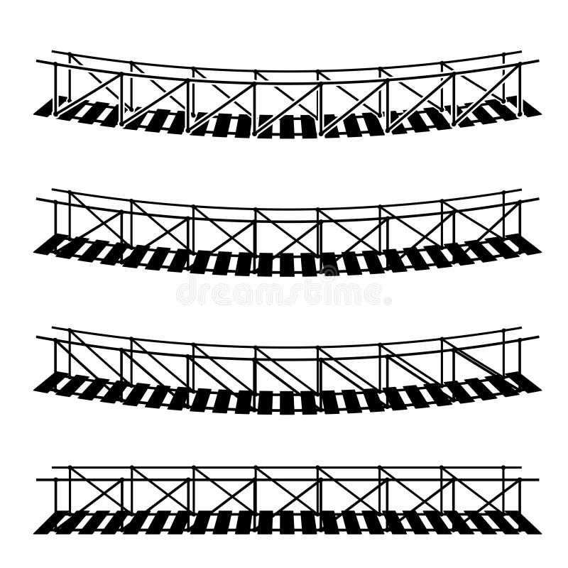 Rope Bridge Stock Illustrations – 1,812 Rope Bridge Stock Illustrations ...