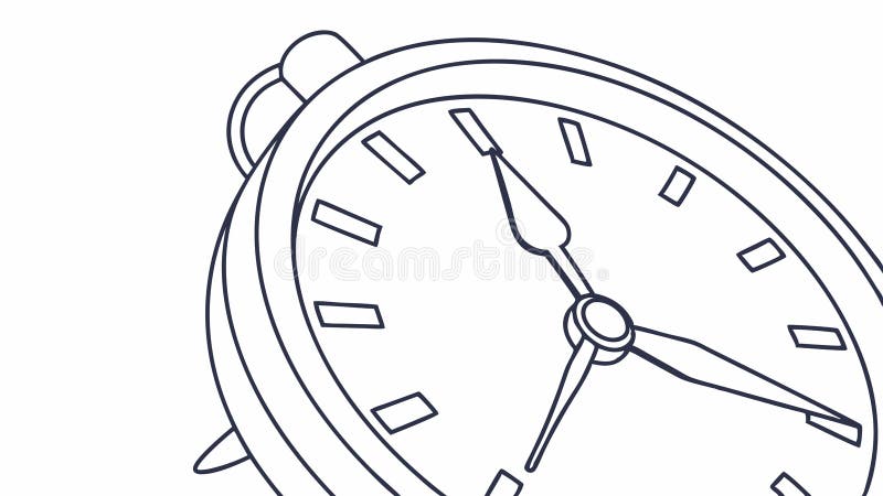 Simple Round Clock Face Time Indicator Minimalist Vector, Vector Design ...