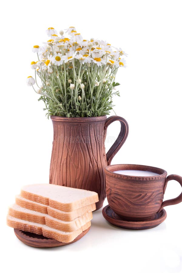 Simple rural breakfast set stock image. Image of nutrient - 40784987