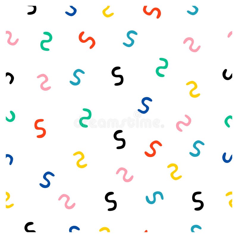 Simple Colorful Hand Draw Vector Crayon Sketch Frame Basic Shape Stock ...