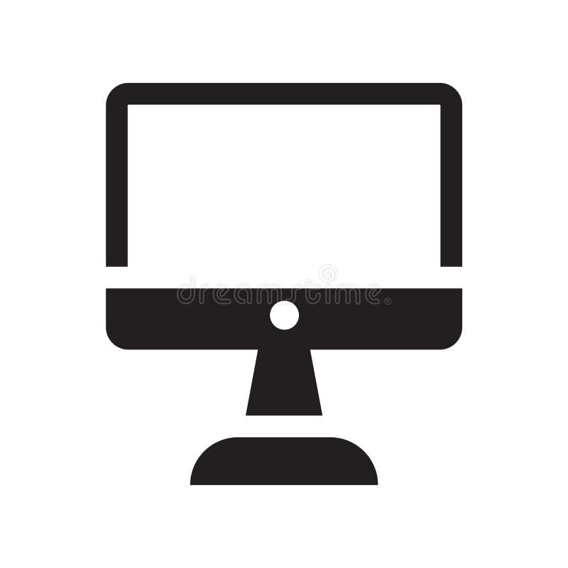 Simple Screen Icon in Trendy Design Style. Simple Screen Icon Isolated ...