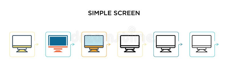 Screen Styles Stock Illustrations – 1,184 Screen Styles Stock ...