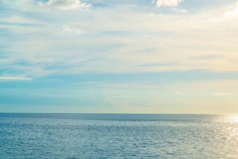Simple Sea Transparent Water and House Stock Photo - Image of thailand ...
