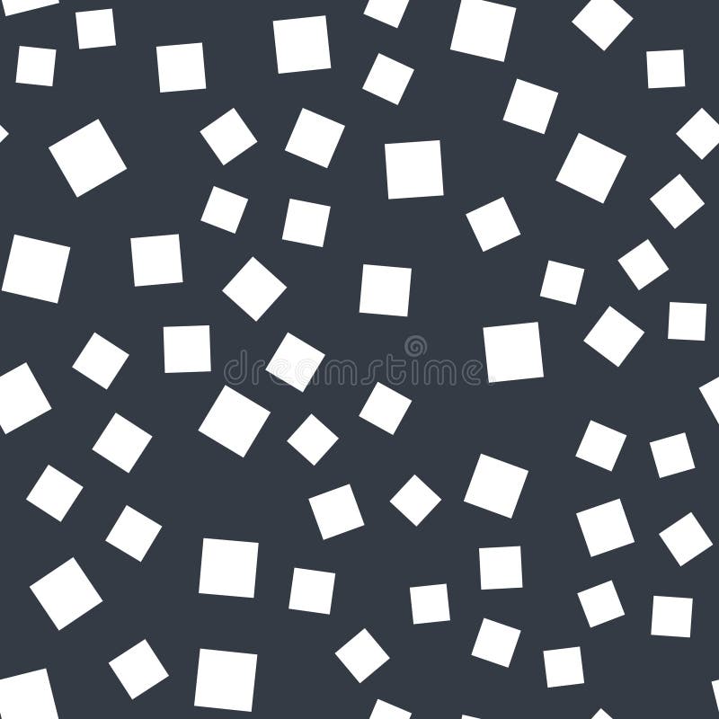 Simple Seamless Abstract Vector Background with Squares on a Gray ...