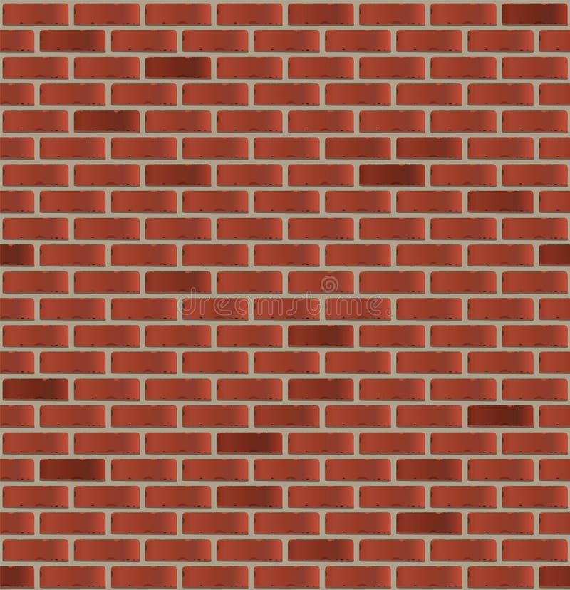 Simple seamless brick wall stock vector. Illustration of abstract ...