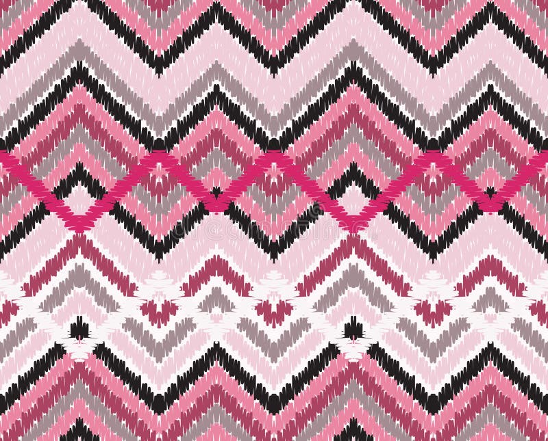 Simple Seamless Modern Chevron Zig Zag Pattern Stock Vector ...