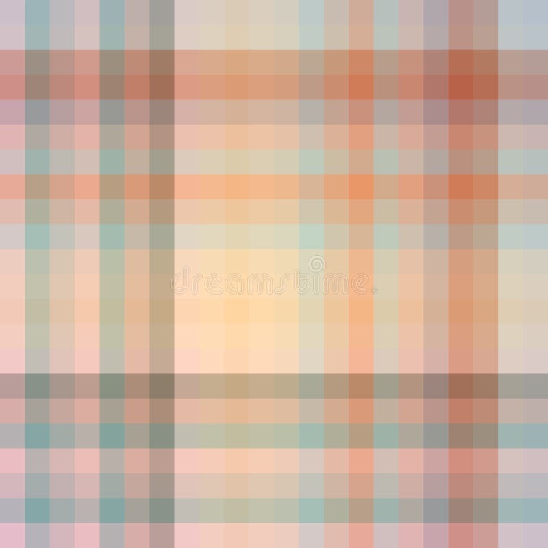 Simple Seamless Pattern with Checkered Ornament. Print for Fabric ...