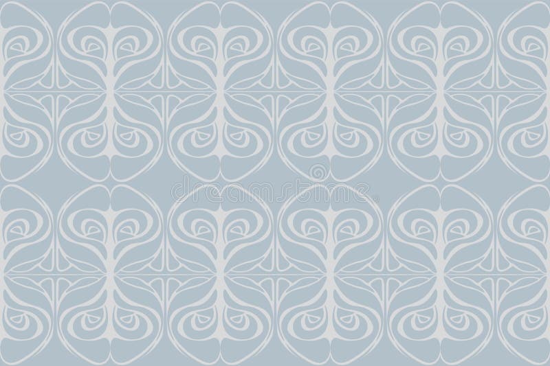 A Simple Seamless Pattern on Pastel Color Stock Illustration ...